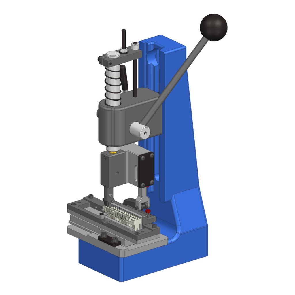 Manual press for IDC RAST connector termination - Inarca